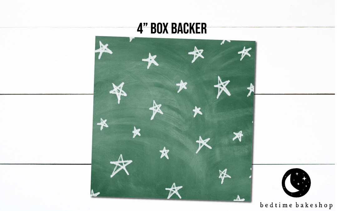 Printable 4x4cookie Box Packaging Background Back to School Alphabet ...