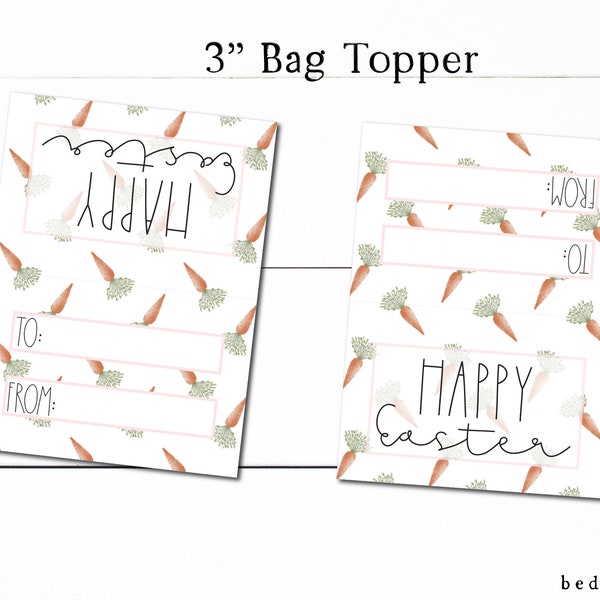 Goodie Bag Topper - Etsy