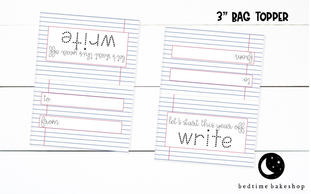 3 Let's Start This Year off Write Printable Back to School Pencil ...