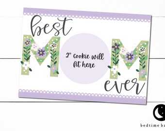 Printable Mini Cookie Card 5 X 7 Happy | Etsy