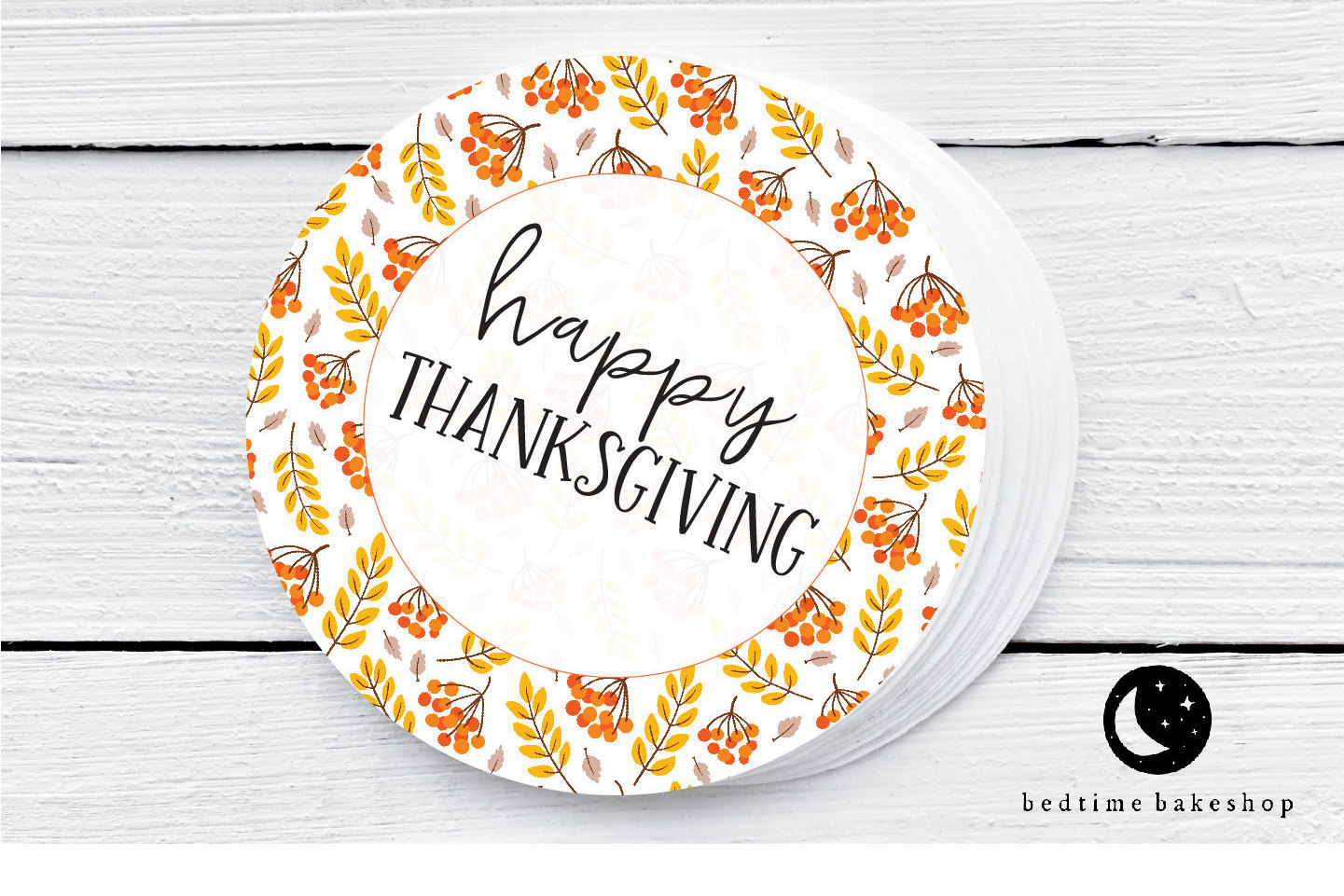 Printable 2 Thanksgiving Autumn Leaves Cookie Tag-give | Etsy
