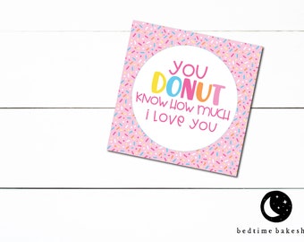 Donut You Know How Much I Love You - Etsy