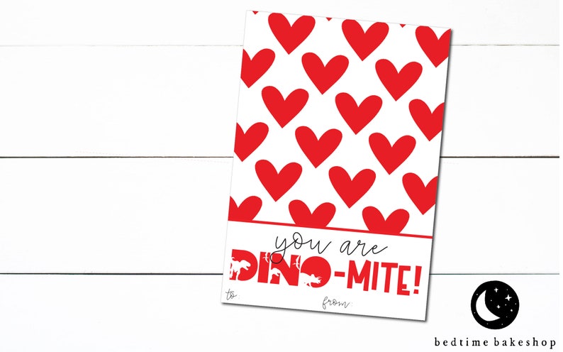 Printable Mini Cookie Card - 3.5" X 5" Happy Valentine's Day You Are ...