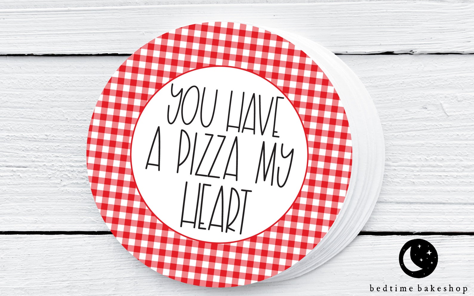 Printable Valentine's Day You Have a Pizza My Heart | Etsy