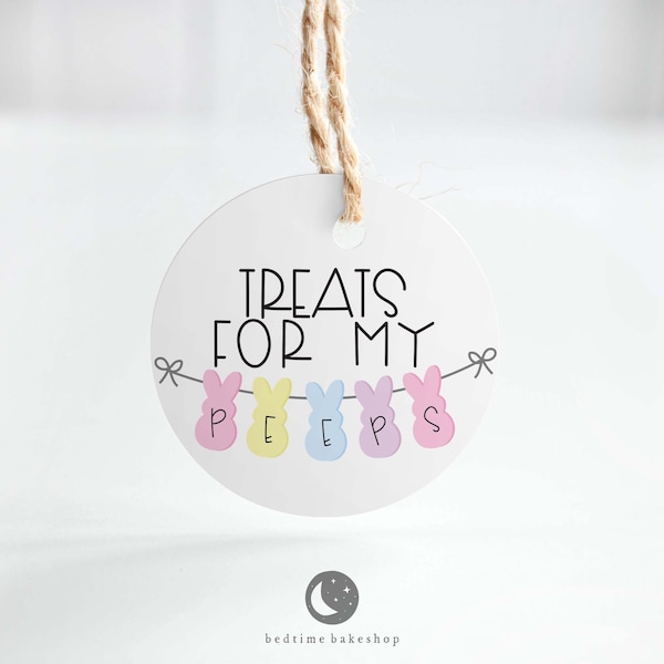 Easter Treat Tag - Etsy