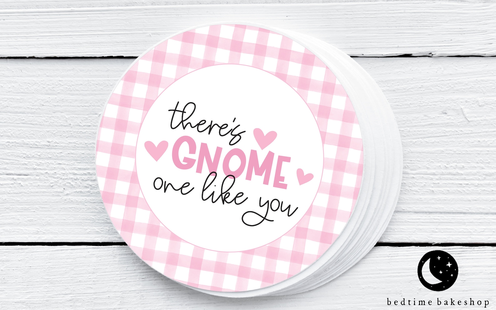 Printable Valentine's Day Cookie Tag - There's Gnome One Like You ...