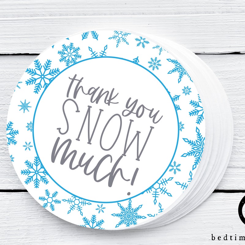 Thank You Snow Much - Etsy