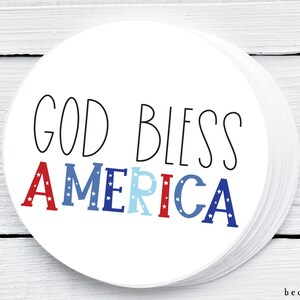 Printable Fourth of July Cookie Tag - 4th of July Cupcake Topper Tag ...