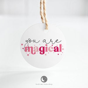 2" Printable Valentine's Day Cookie Tags - You Are Magical Theme Park ...