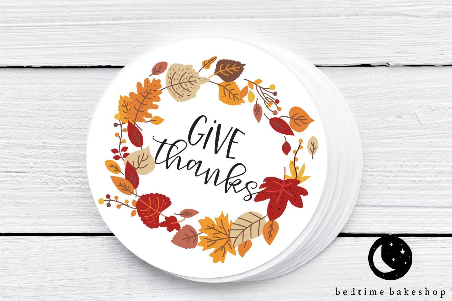 Printable 2 Thanksgiving Autumn Leaves Tag Grateful - Etsy