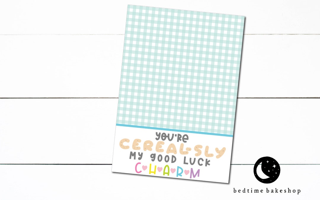 Printable Mini Cookie Card - 3.5" X 5" Happy St. Patty/paddy's Day You ...