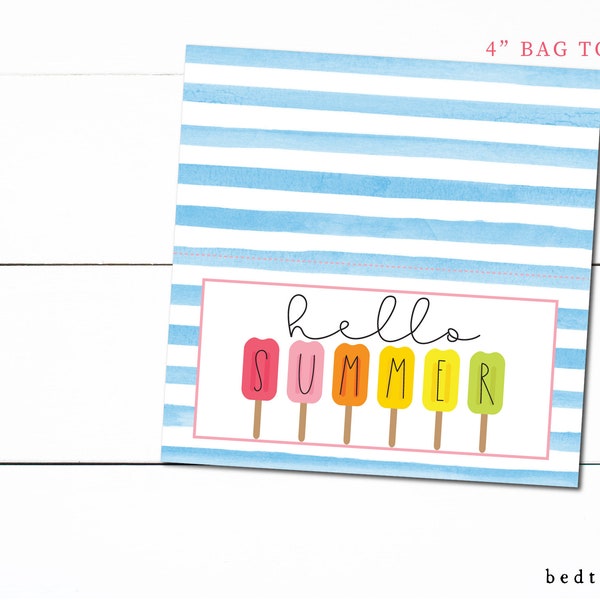 Treat Bag Toppers - Etsy