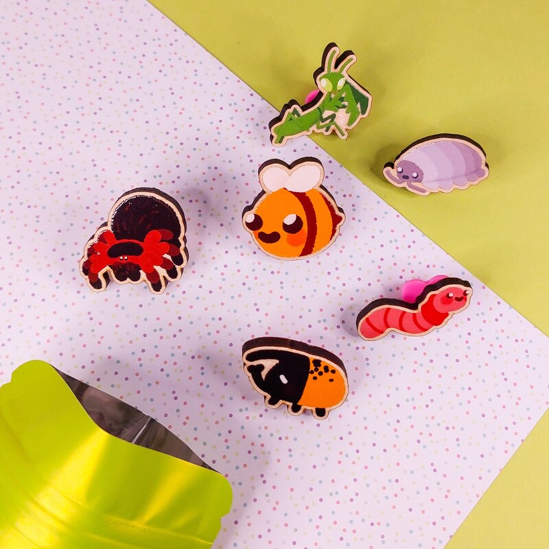 Bug Pin - Etsy