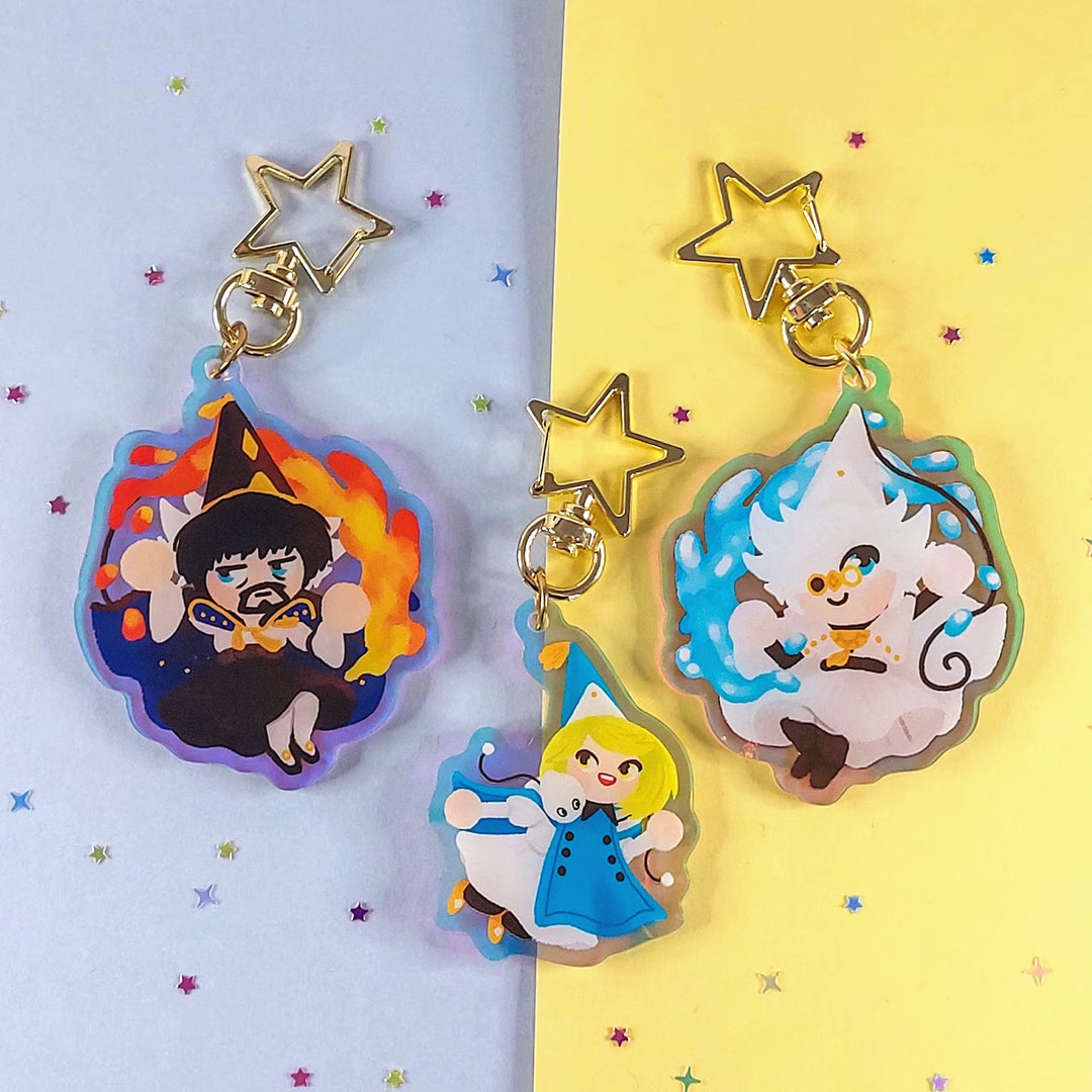 Witch Hat Atelier Rainbow Acrylic Charms | Qifrey/olruggio and Coco ...
