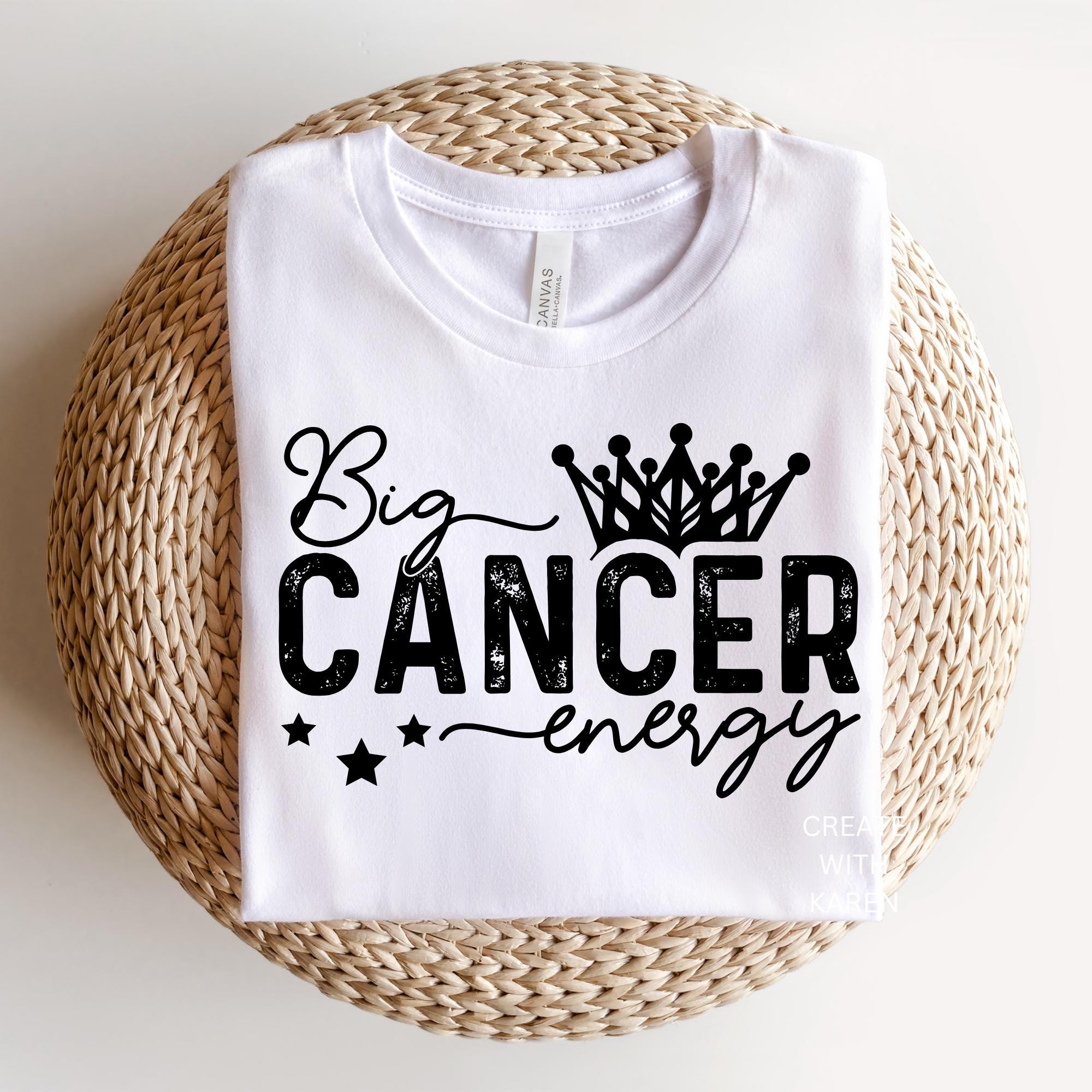 Big Cancer Energy Svg Png Cancer Positive Traits Svg Cancer Zodiac Sign ...