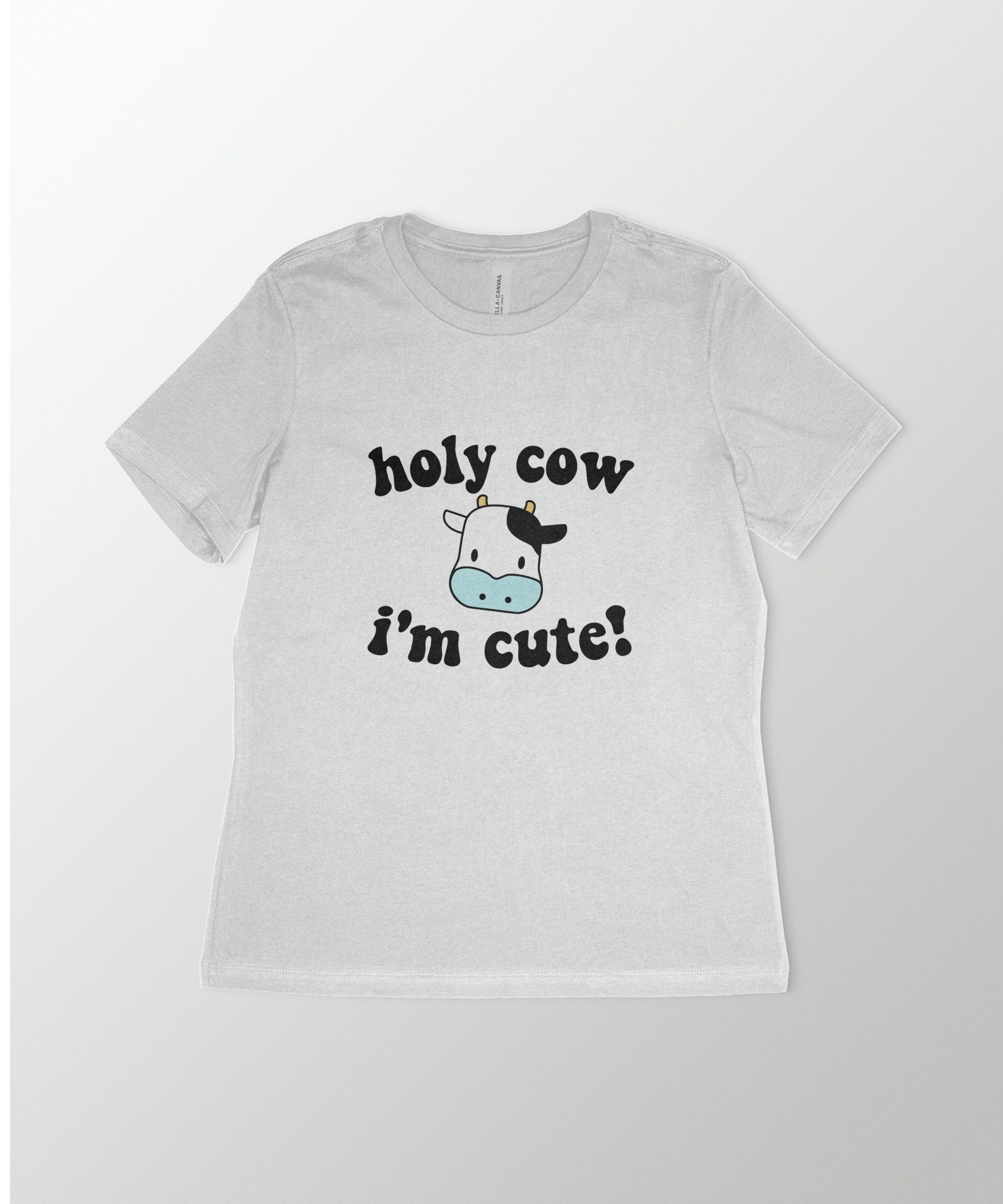 Holy Cow I'm Cute SVG Bundle , Cow Clipart, Holy Cow I'm Cute Cut File ...