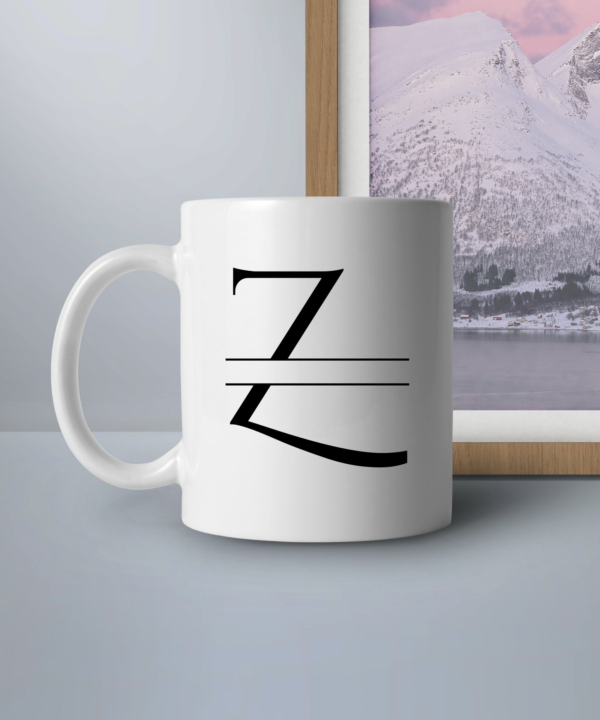 Fancy Letter Z SVG Cutting File, Split Letter Z Svg Split Letter Png ...