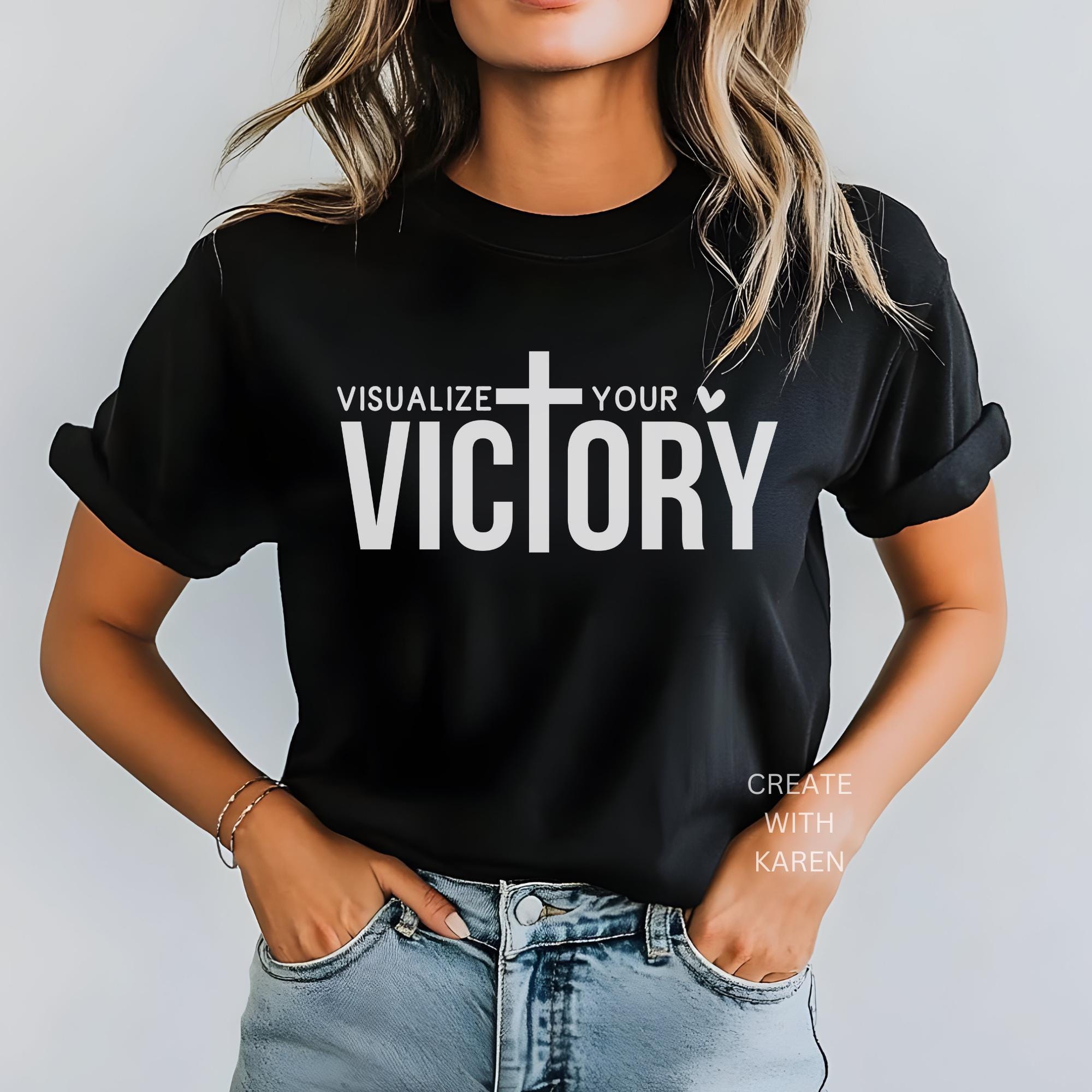 Visualize Your Victory Svg Law of Attraction SVG Positive Affirmation ...