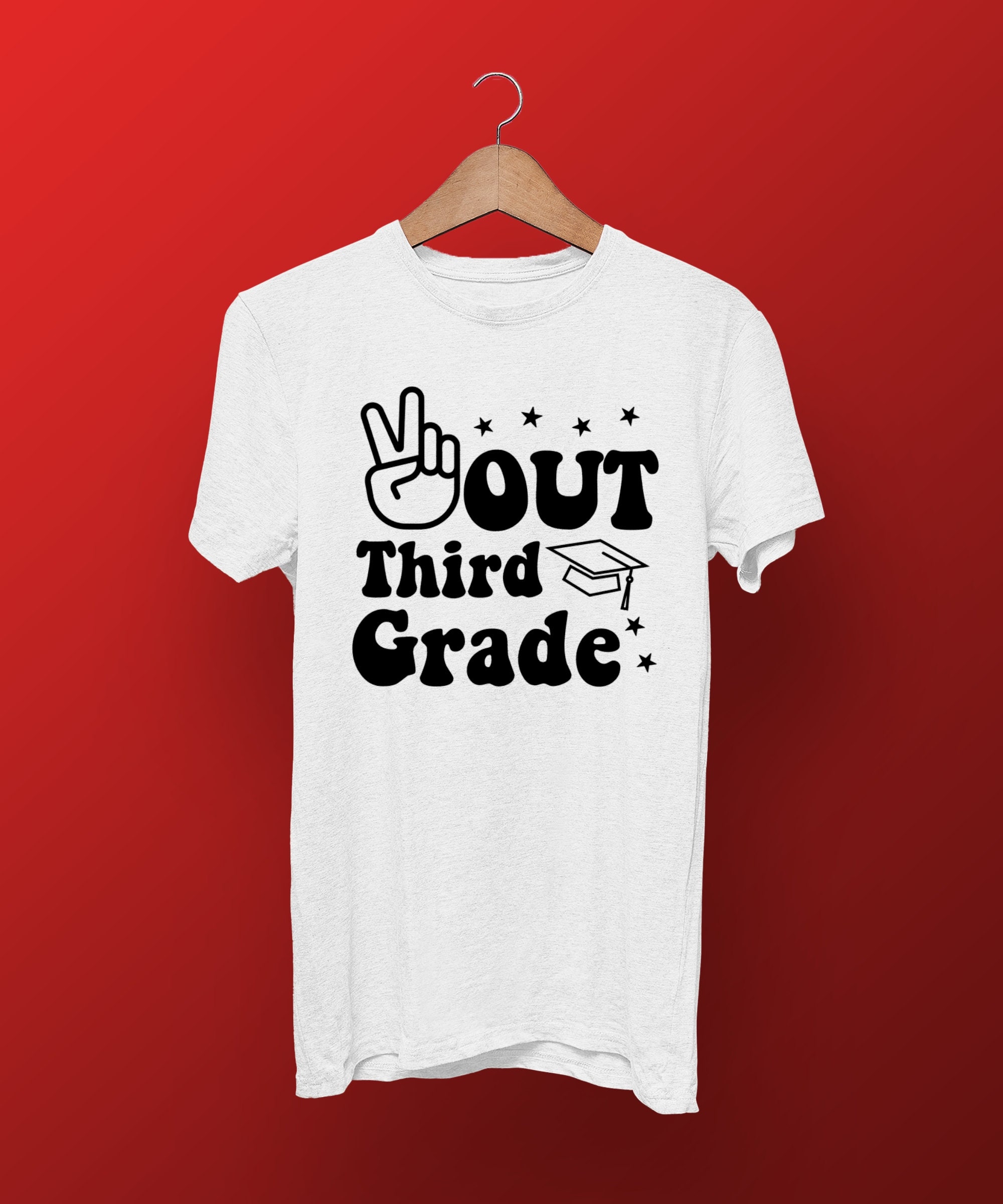 Peace Out Third Grade Svg Cutting File, Last Day of 3rd Grade Svg Third ...