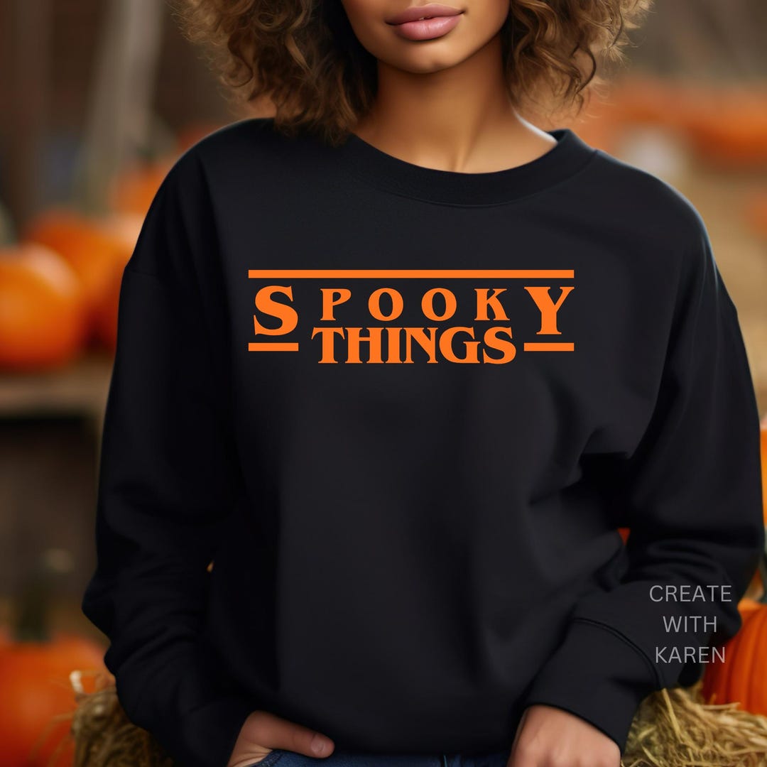 Retro Spooky Things SVG Png 80er Jahre Horror Vibe Stranger Halloween ...