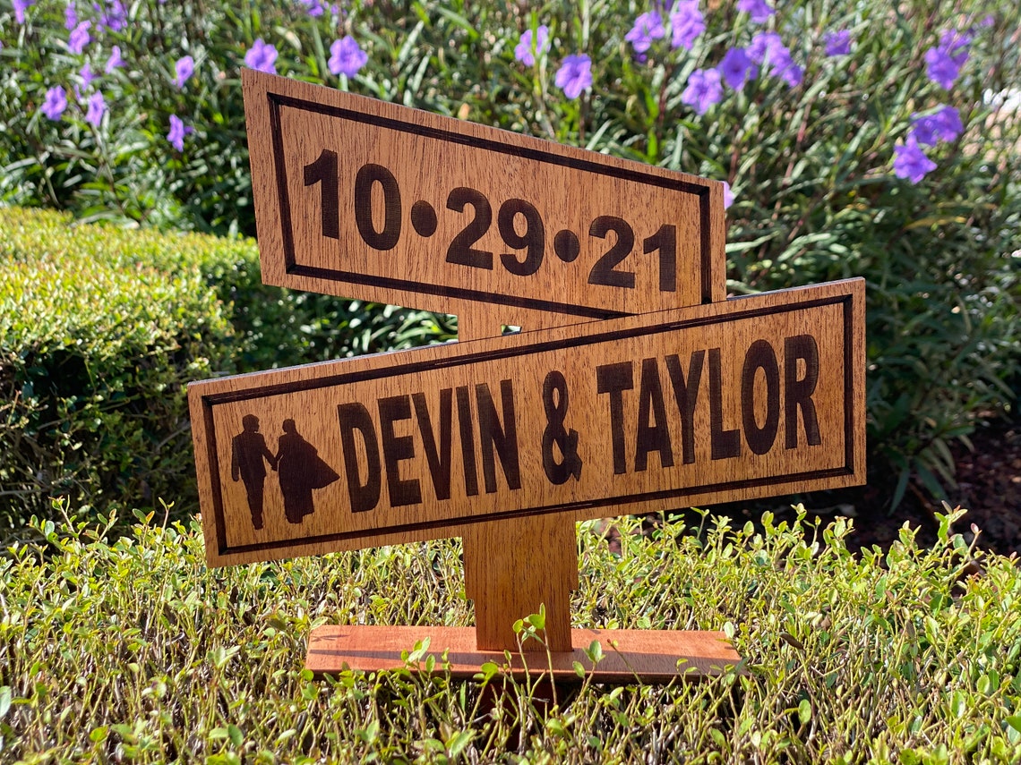 Laser Cut Personalized Street Sign - Etsy