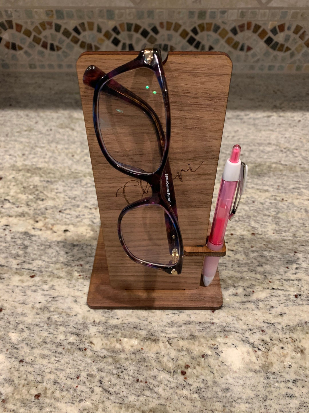 Eyeglass Holder - Laser Cut Laser Engraved - Etsy