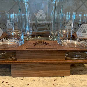 Custom Whiskey Liquor Tray Set - Etsy