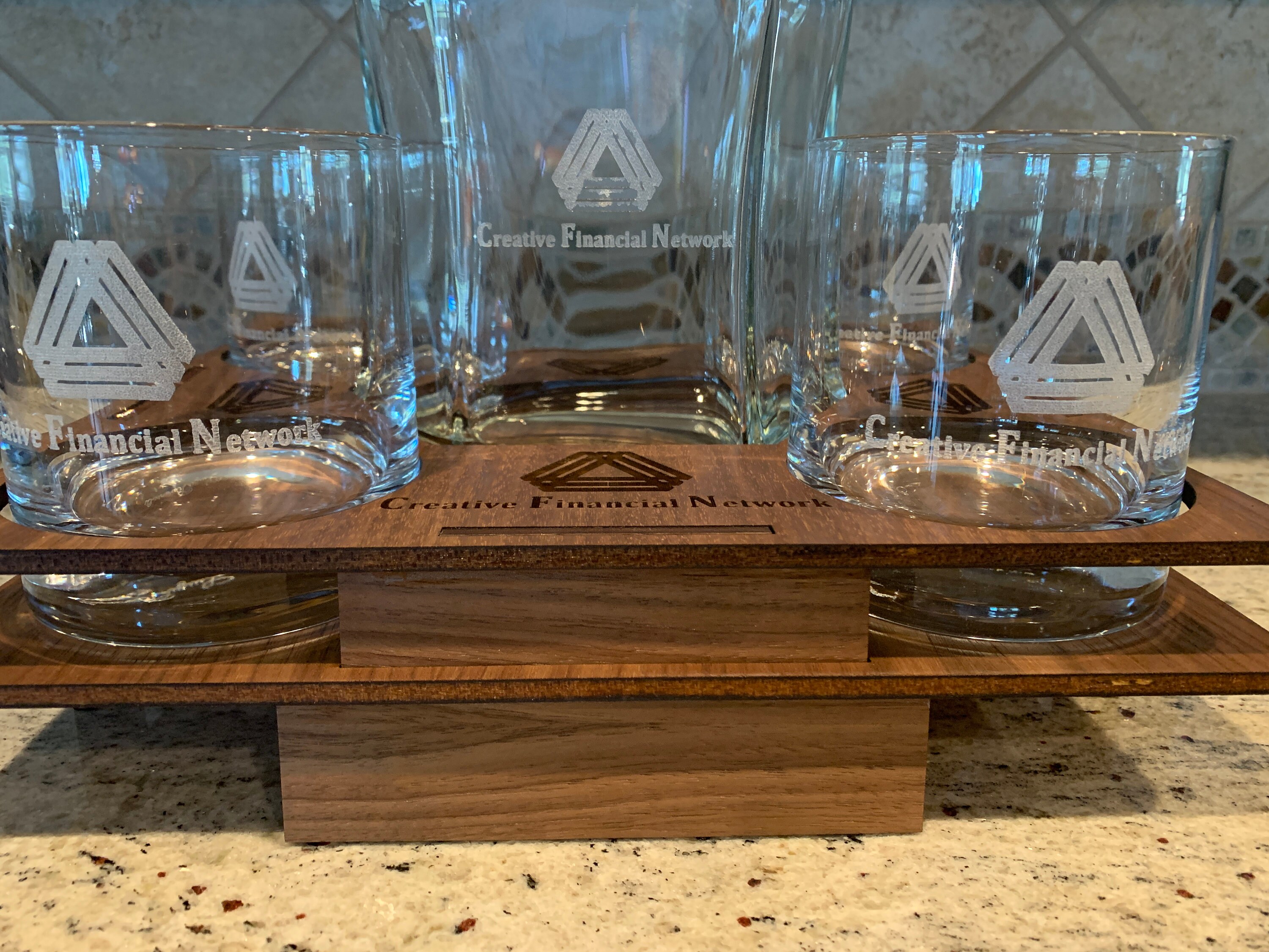 Custom Whiskey Liquor Tray Set | Etsy