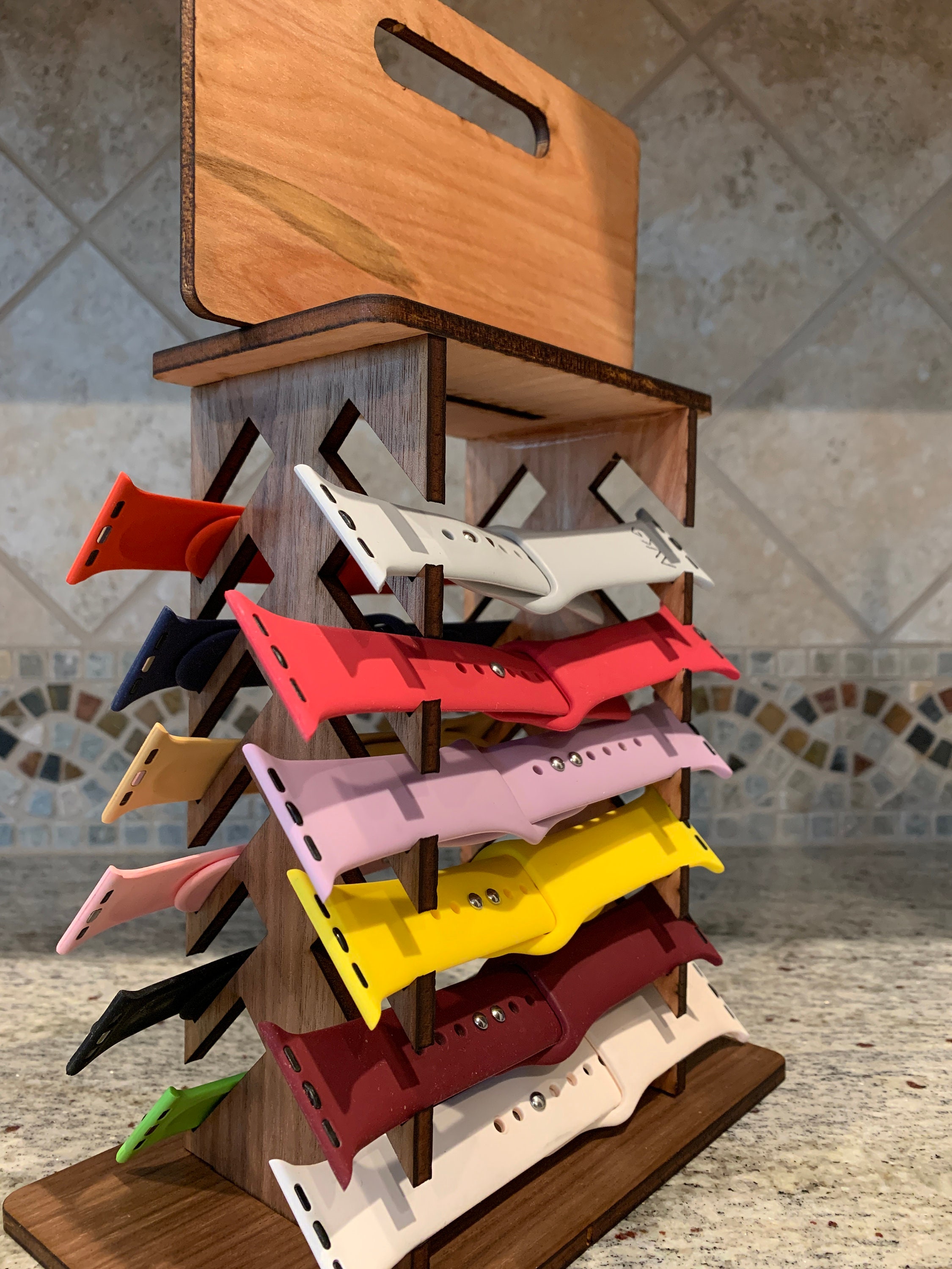 SVG File ONLY Smart Watch Band Holder Display Rack Laser Cut - Etsy