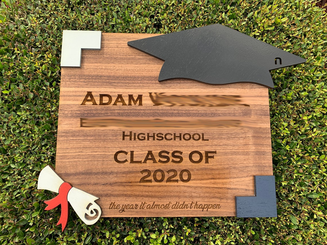 Custom Graduation Plaque - Etsy