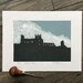 Limited Edition Handmade Linocut Print. Whitby Abbey - Etsy