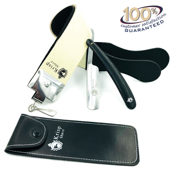 Straight Edge Razor and Strop - Etsy