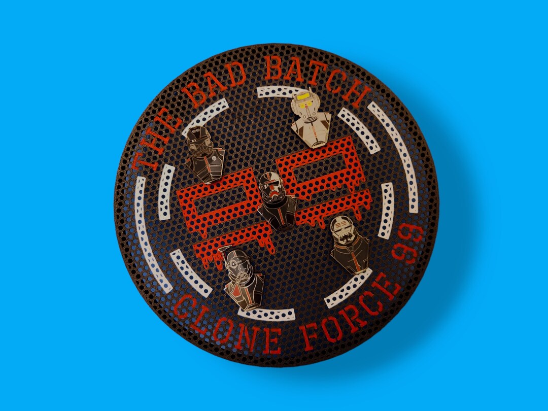 Bad Batch Pin Display Board - Etsy