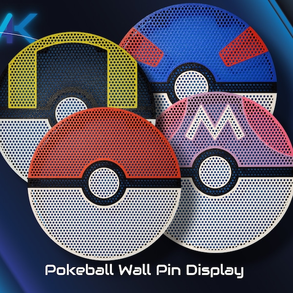Pokeball Display - Etsy