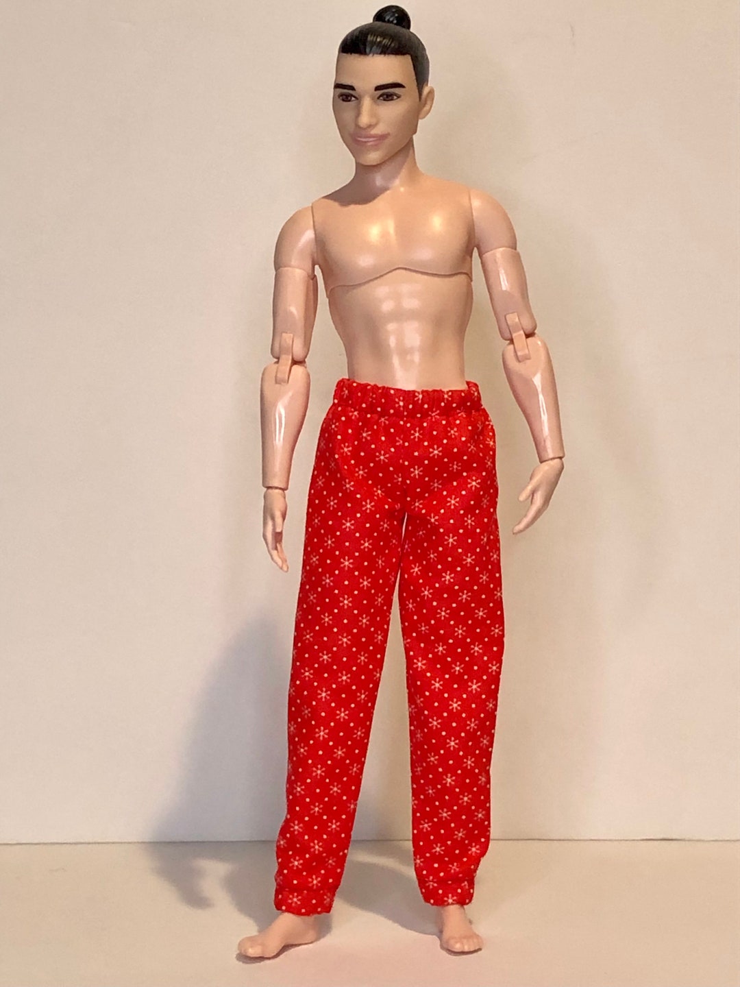 Handmade Cotton Woven Jogger Made for 12 Inch Male Dolls - Etsy