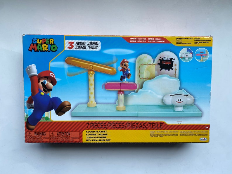 2021 Nintendo Super Mario Cloud Playset in Box - Etsy