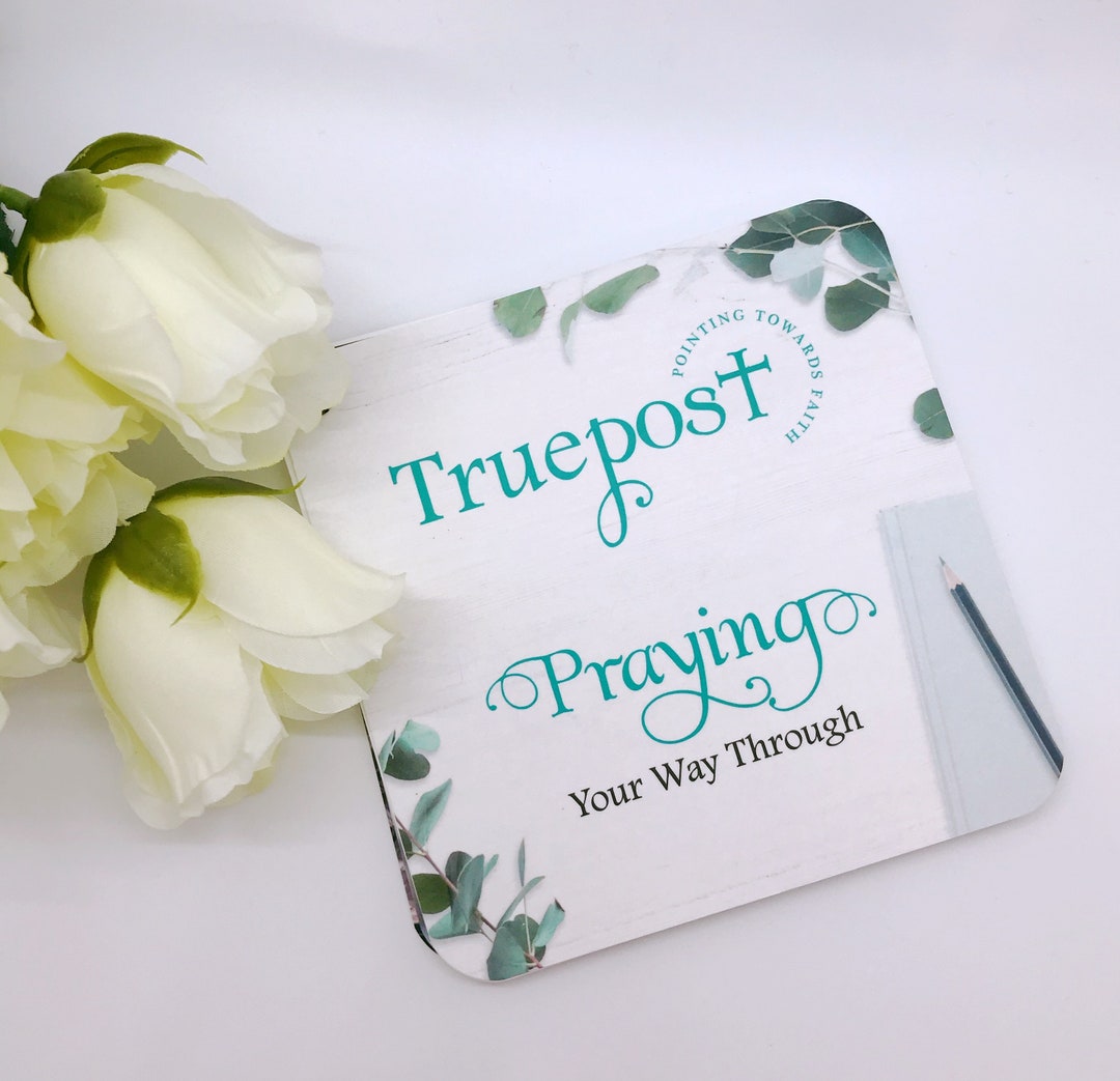 Praying Memory Verse Cards, Scripture Verse Set With Devotions on ...