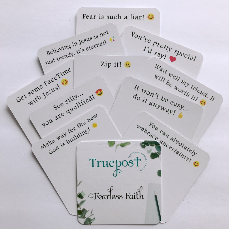 Mini Scripture Cards: Motivational Bible Verse Gift Set - Etsy