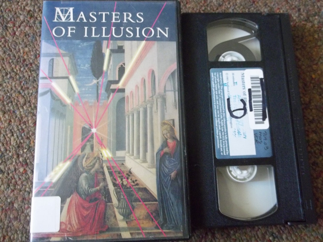 VHS Tape Learn ART History Linear PERSPECTIVE Draw Paint Video Teach ...