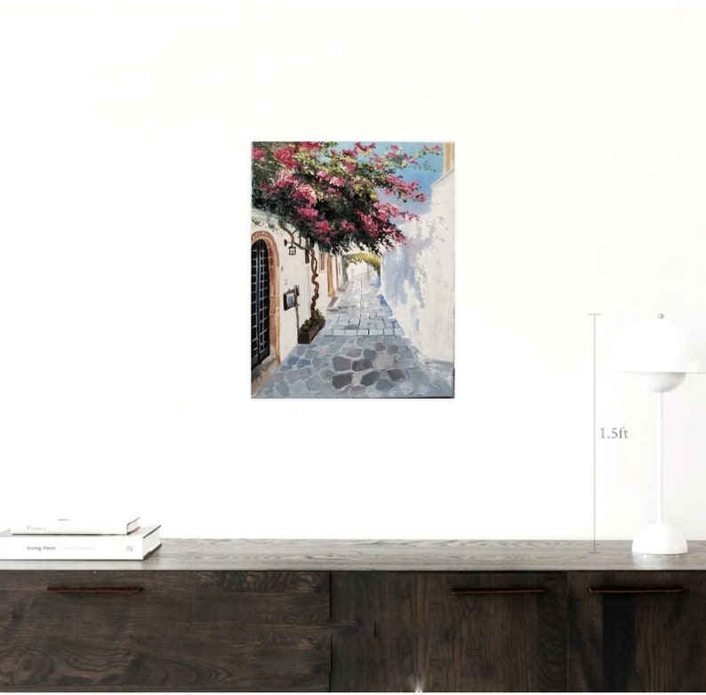 Old Town. Rethymno. Crete. Greece. Oil Painting. Original Art. 40x50 Sm ...