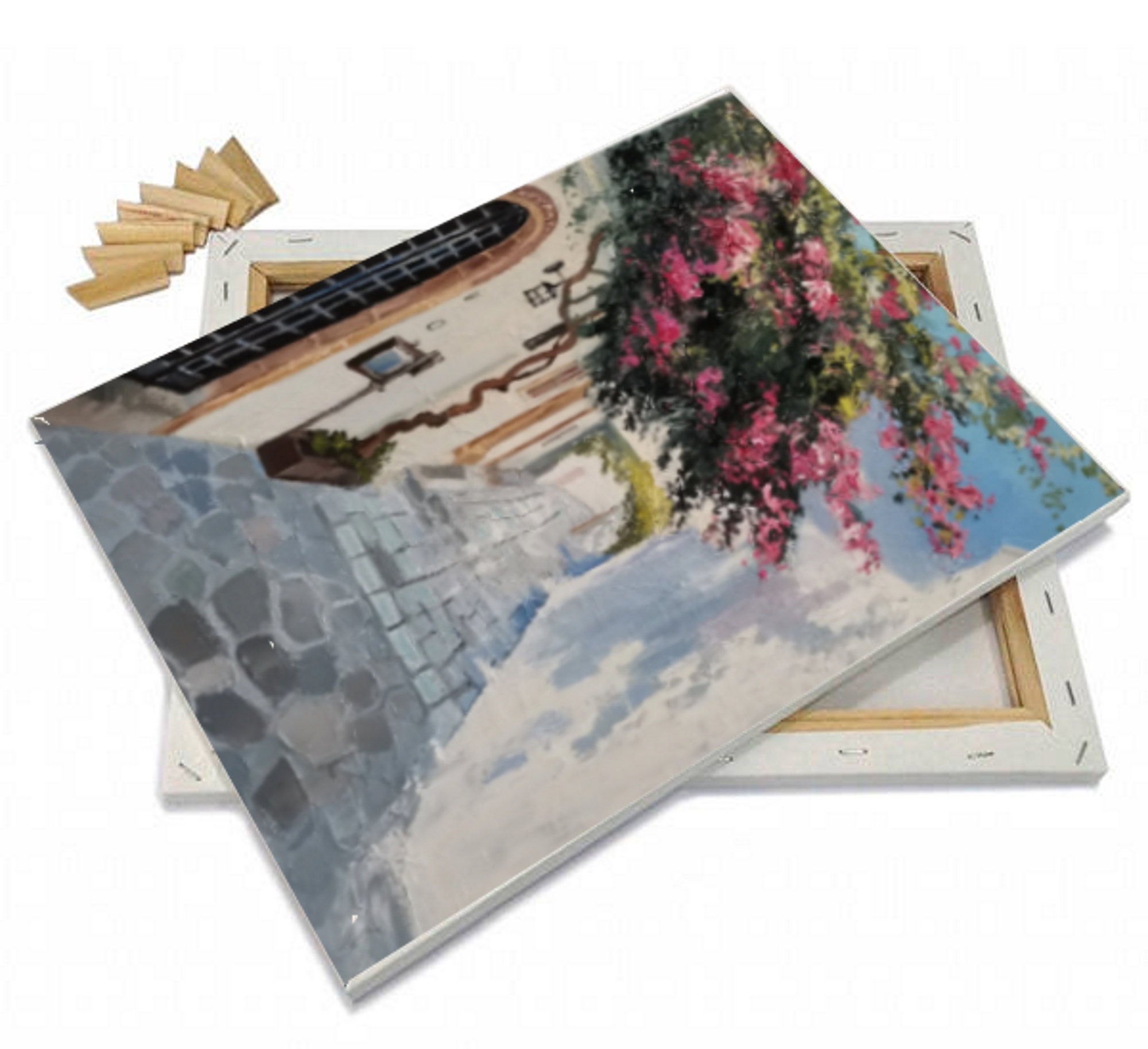 Old Town. Rethymno. Crete. Greece. Oil Painting. Original Art. 40x50 Sm ...