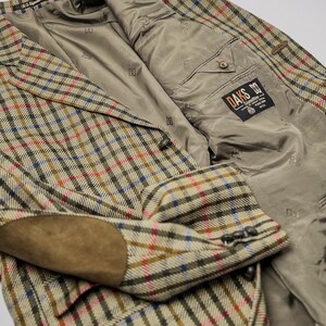 DAKS Signature Men's Khaki Green Wool Blazer, Size 106, US 44L - Etsy UK