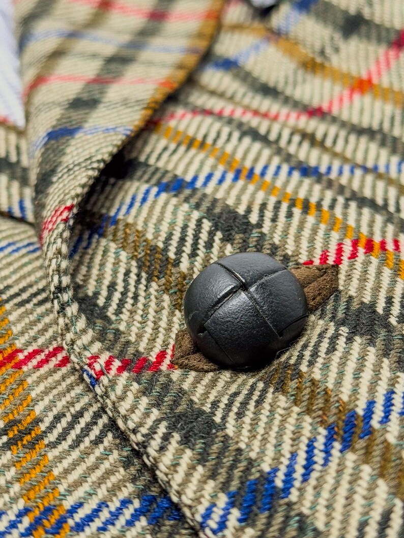 DAKS Signature Men's Khaki Green Wool Blazer, Size 106, US 44L - Etsy