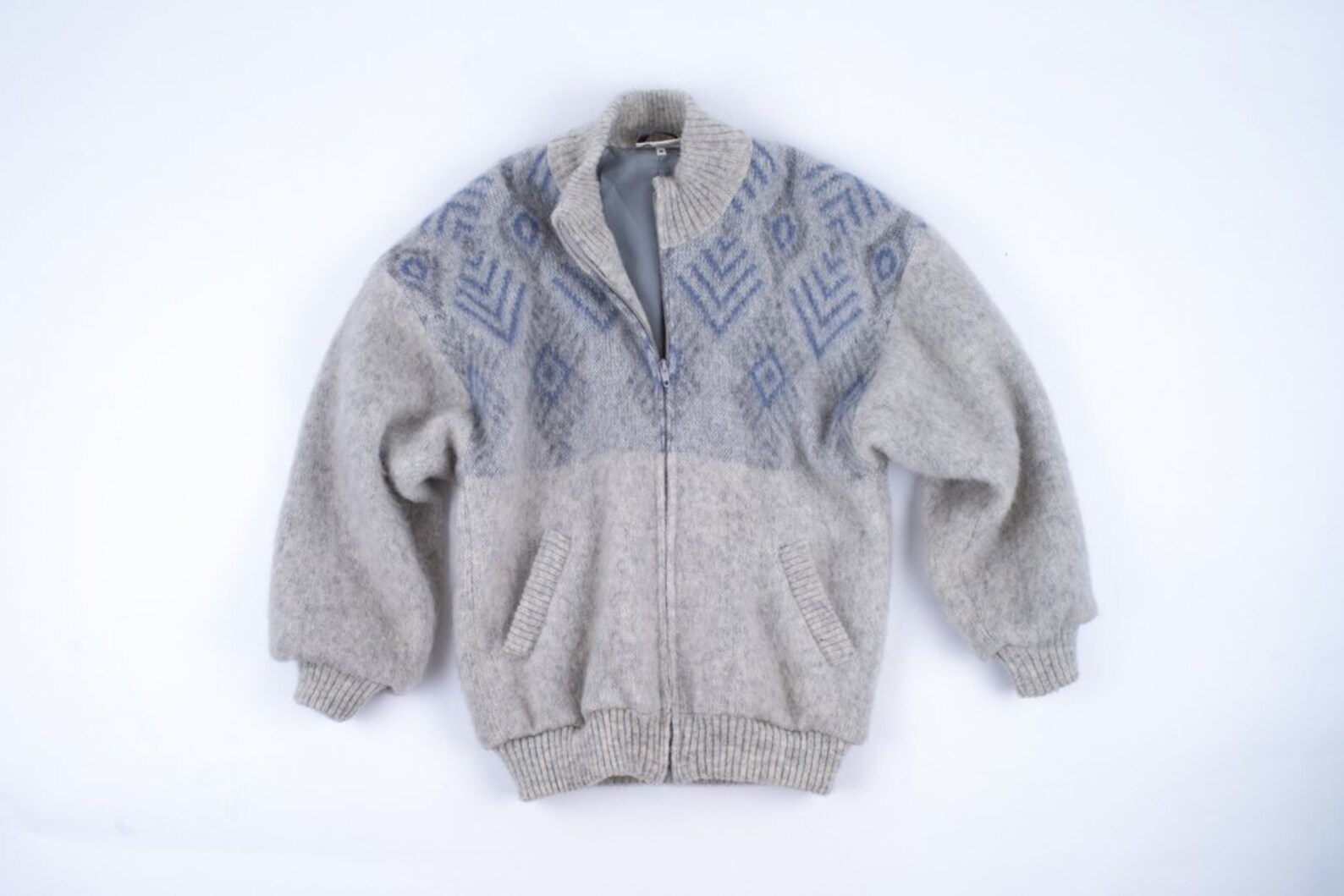 Samband of Iceland Lightweight Wool Lined Cardigan, Women's M - Etsy
