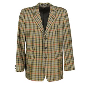 DAKS Signature Men's Khaki Green Wool Blazer, Size 106, US 44L - Etsy UK