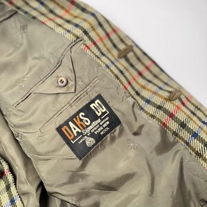 DAKS Signature Men's Khaki Green Wool Blazer, Size 106, US 44L - Etsy UK