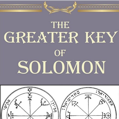 Magic Grimoire Old Bookpentacle of Solomonthe Greater Key of | Etsy Canada