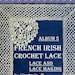 Vintage French Irish Crochet Laceantique Pattern Bookhand - Etsy