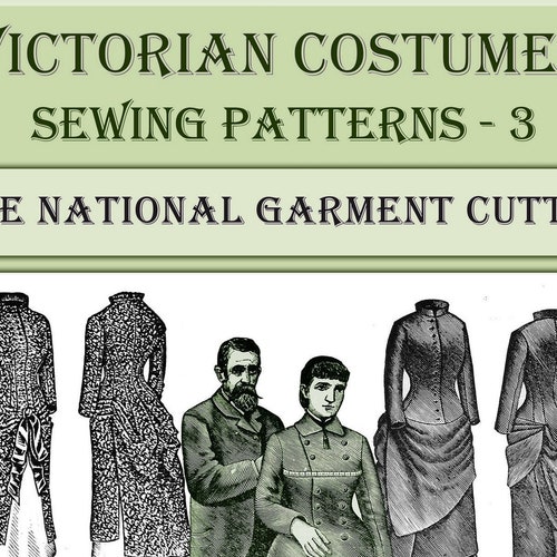 Victorian Vintage Sewing Patterns Pdf Bookpattern - Etsy