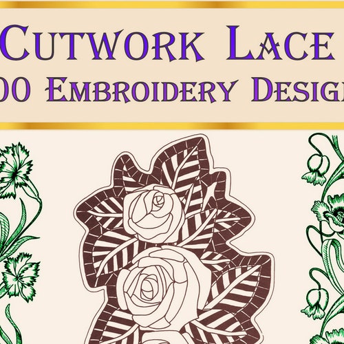 Vintage Victorian Hand Art Embroidery Motifs Pdf 500 Pattern - Etsy